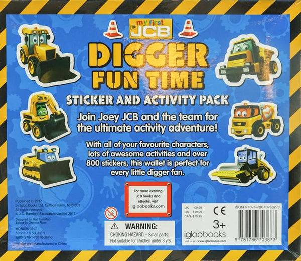Digger Fun Time: Sticker And Activity Pack - Big Bad Wolf Books Sdn ...