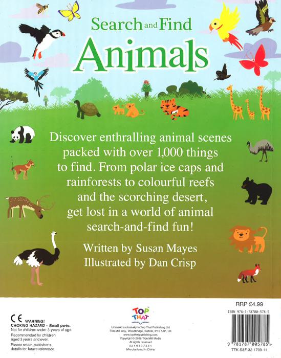 Search And Find Animals - Big Bad Wolf Books Sdn. Bhd. (871725-H)