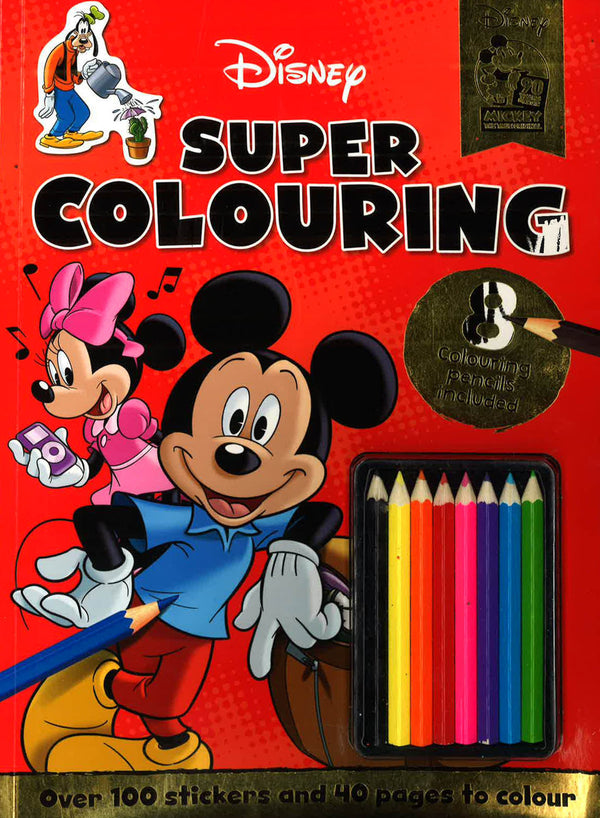 Disney Classics - Mickey Mouse: Super Colouring - Big Bad Wolf Books ...
